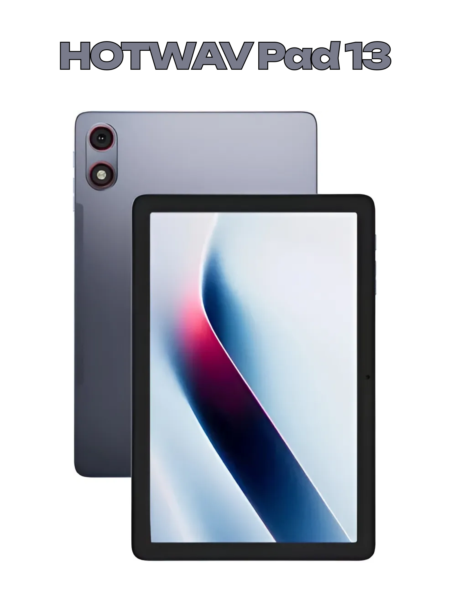 Планшет HOTWAV Pad 13, 10.1', 6580mAh / Планшет Android 16, 4GB+8GB/128GB, 5MP+13MP