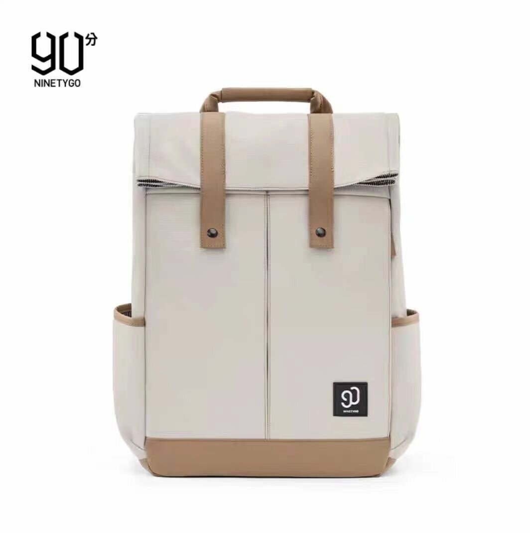 Рюкзак Ninetygo 90 Fun College Leisure Backpack Creamy-White