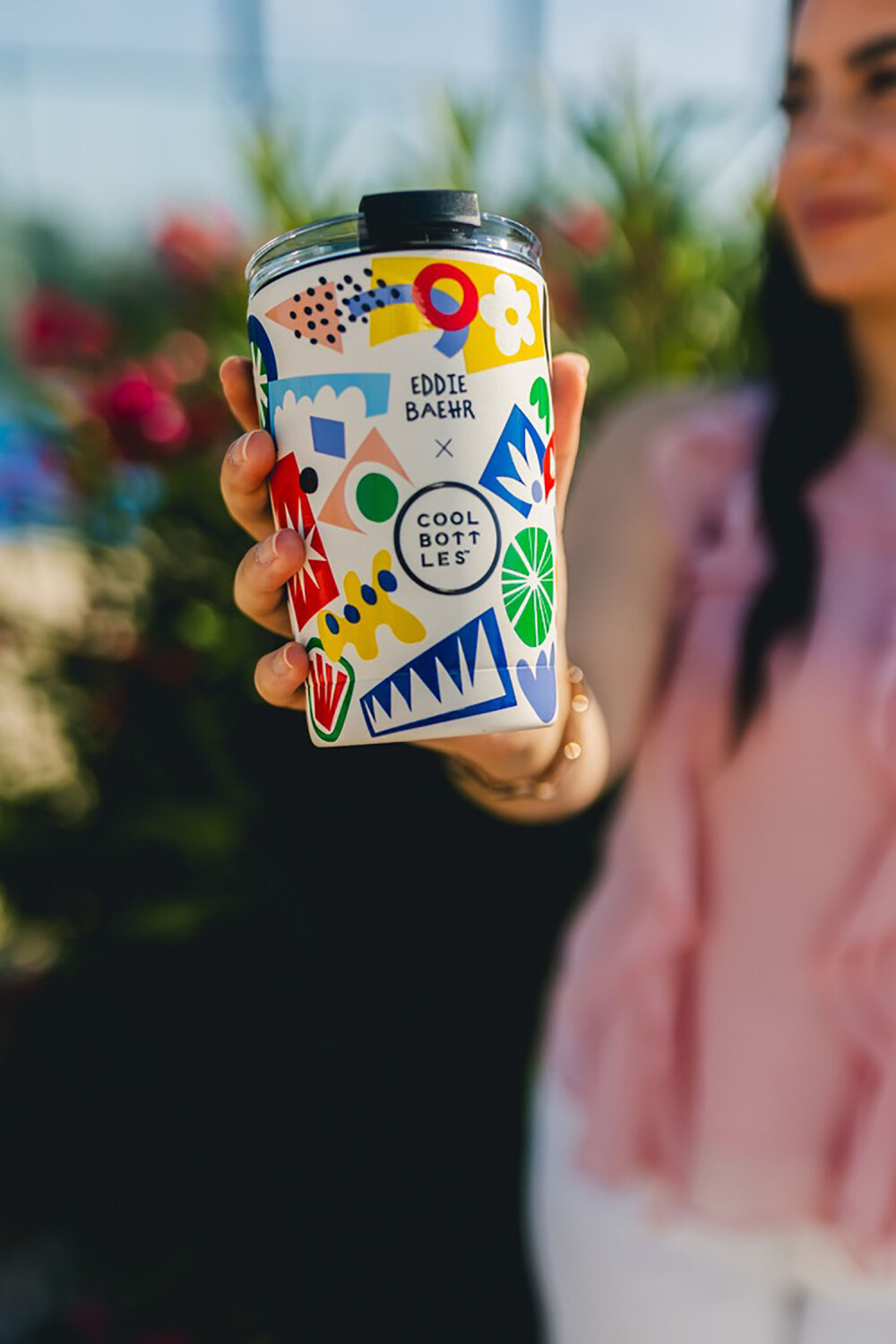 Термокружка Cool Bottles Tumbler Eddie Baehr Electric Garden 330мл CBT33EGA