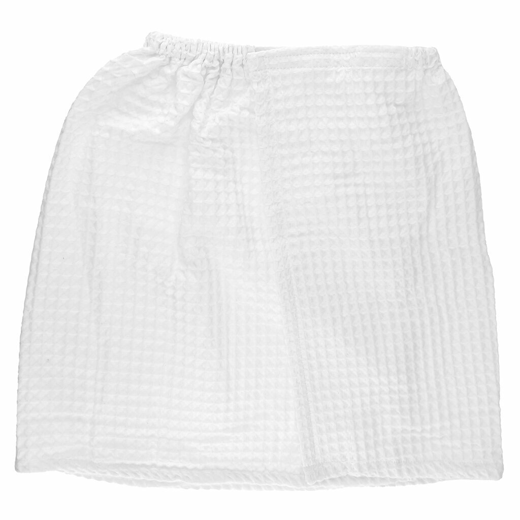 Килт мужской Домашняя Мода “облако”, для бани и сауны, вафельная, хлопок 100%, 145х60 см (Килт-1)