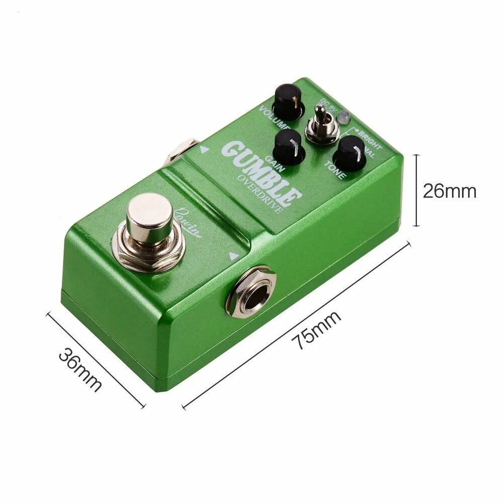 Rowin LN-315 Dumble Pedal Gumble Гитарная педаль эффектов круглая и