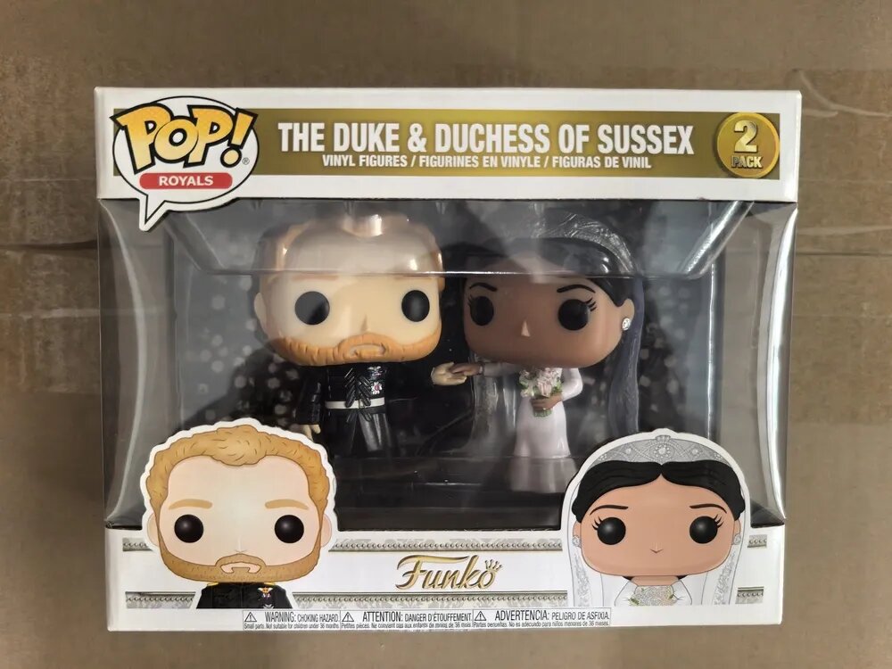 Фигурка Funko POP! The Duke & Duchess of Sussex 2Pack
