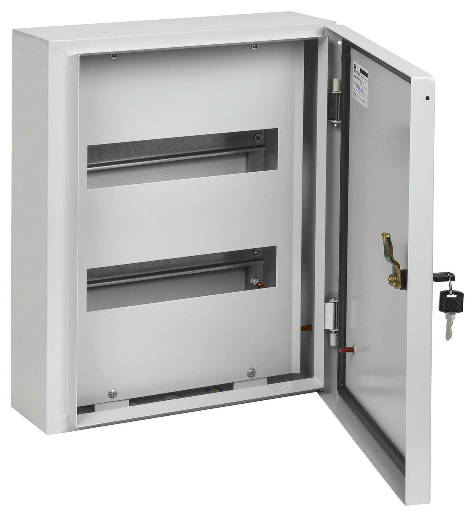 Щит распределительный IEK TITAN 3 ЩРн-24з-0 У2 навесной серый (MKM11-N-24-54-Z)