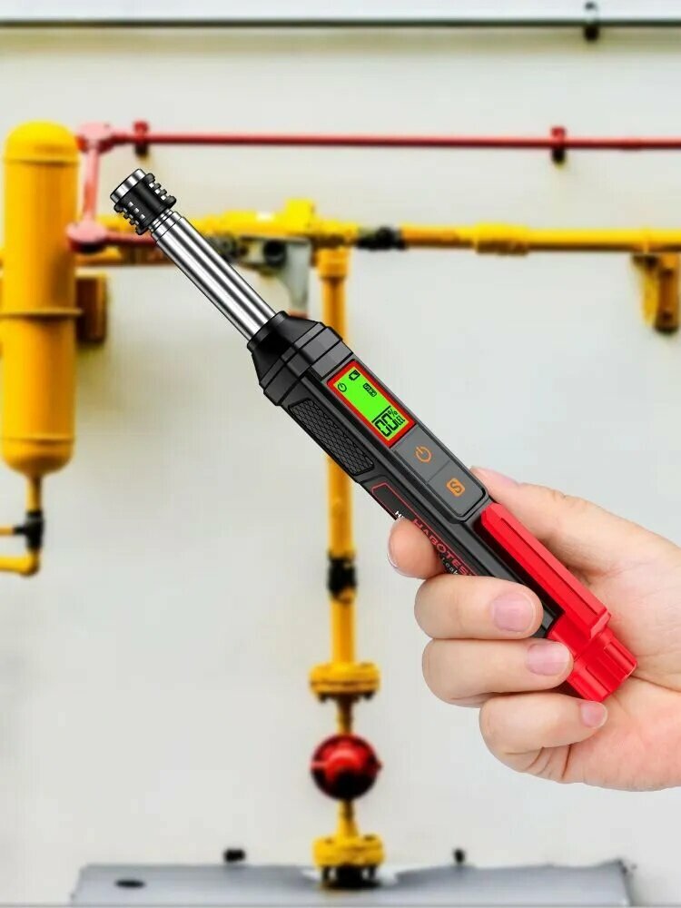 Детектор утечки газа HABOTEST HT56Pro со звуковым и световым сигналом тревоги Индикатор утечки метана Светодиодный дисплей Использование на кухне