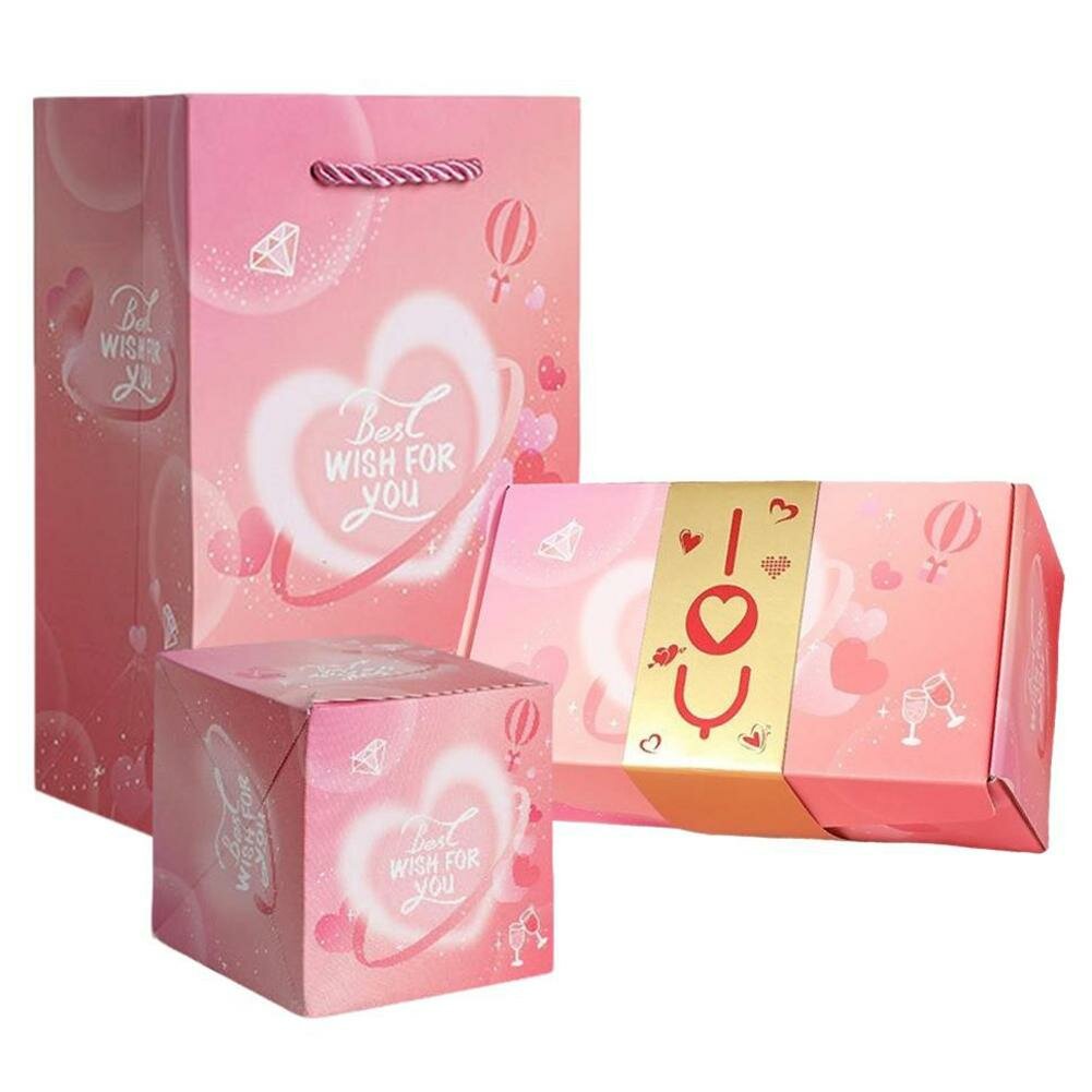 Надувная коробка-сюрприз Подарок на День святого Валентина