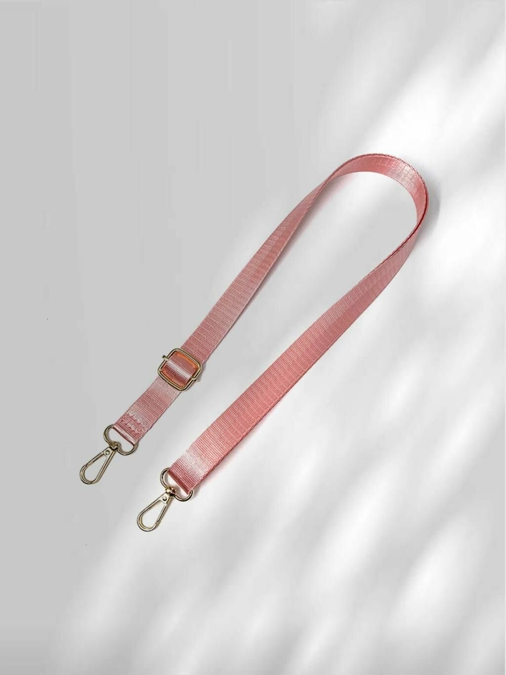 Ремень для сумки через плечо, Розовый - Шеститочечная лямка