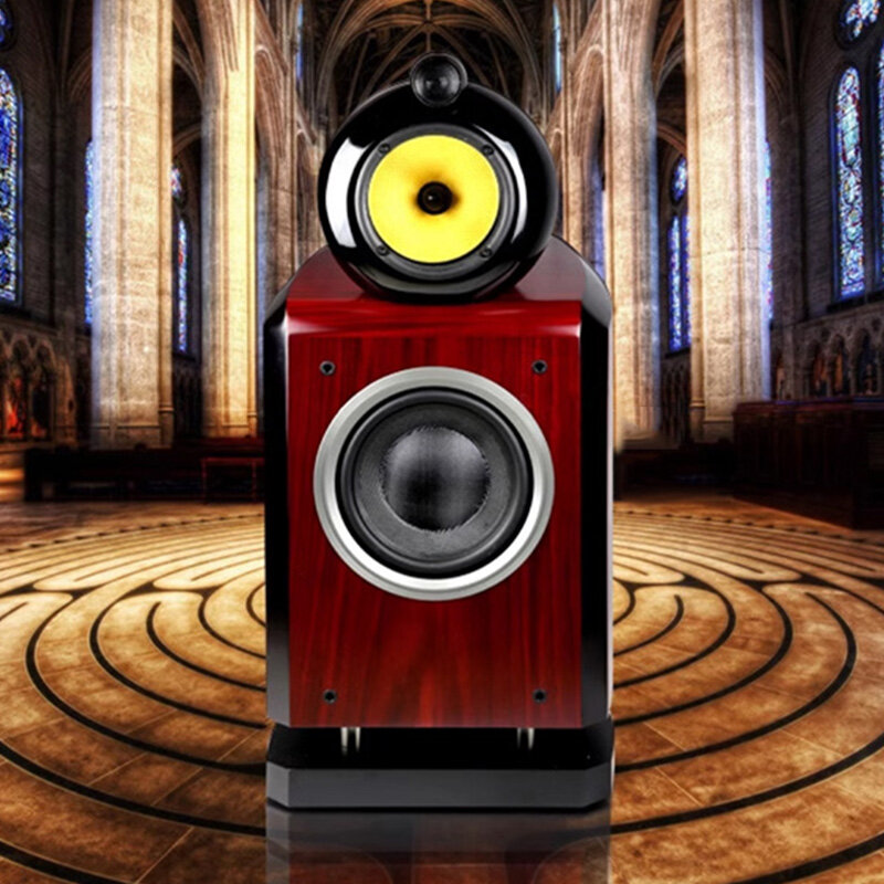 Трёхполосный книжный Напольные динамик,8-дюймовый бас, домашний кинотеатр Стерео,90 дБ,150 Вт