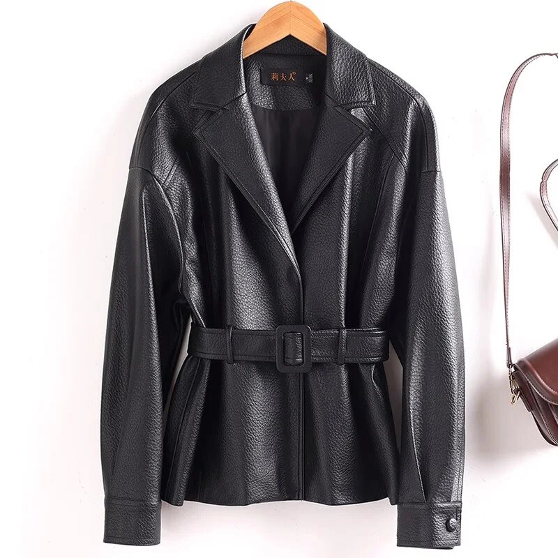 Куртка кожаная