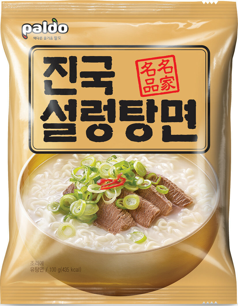 Лапша быстрого приготовления Paldo Солонтан, 102г