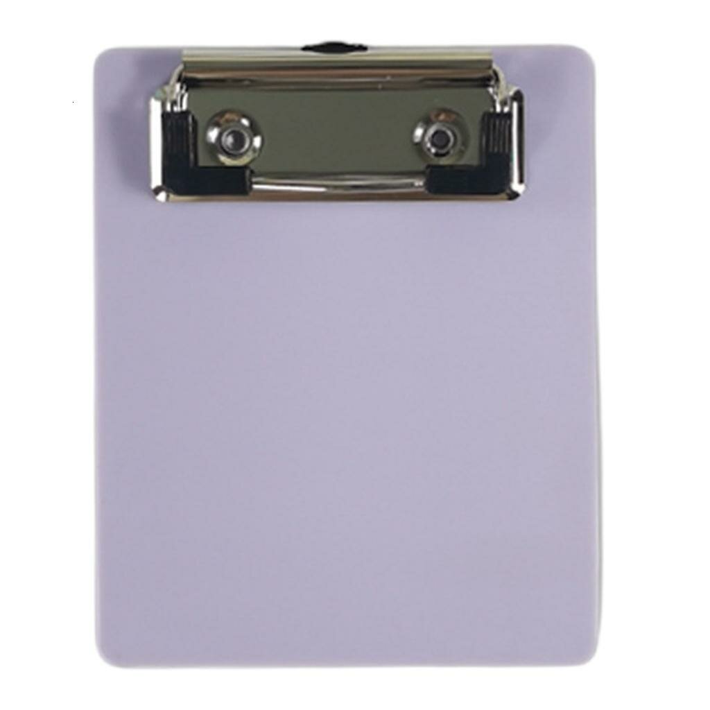 Портативная доска с металлическим зажимом 12x9,8 см, Фиолетовый