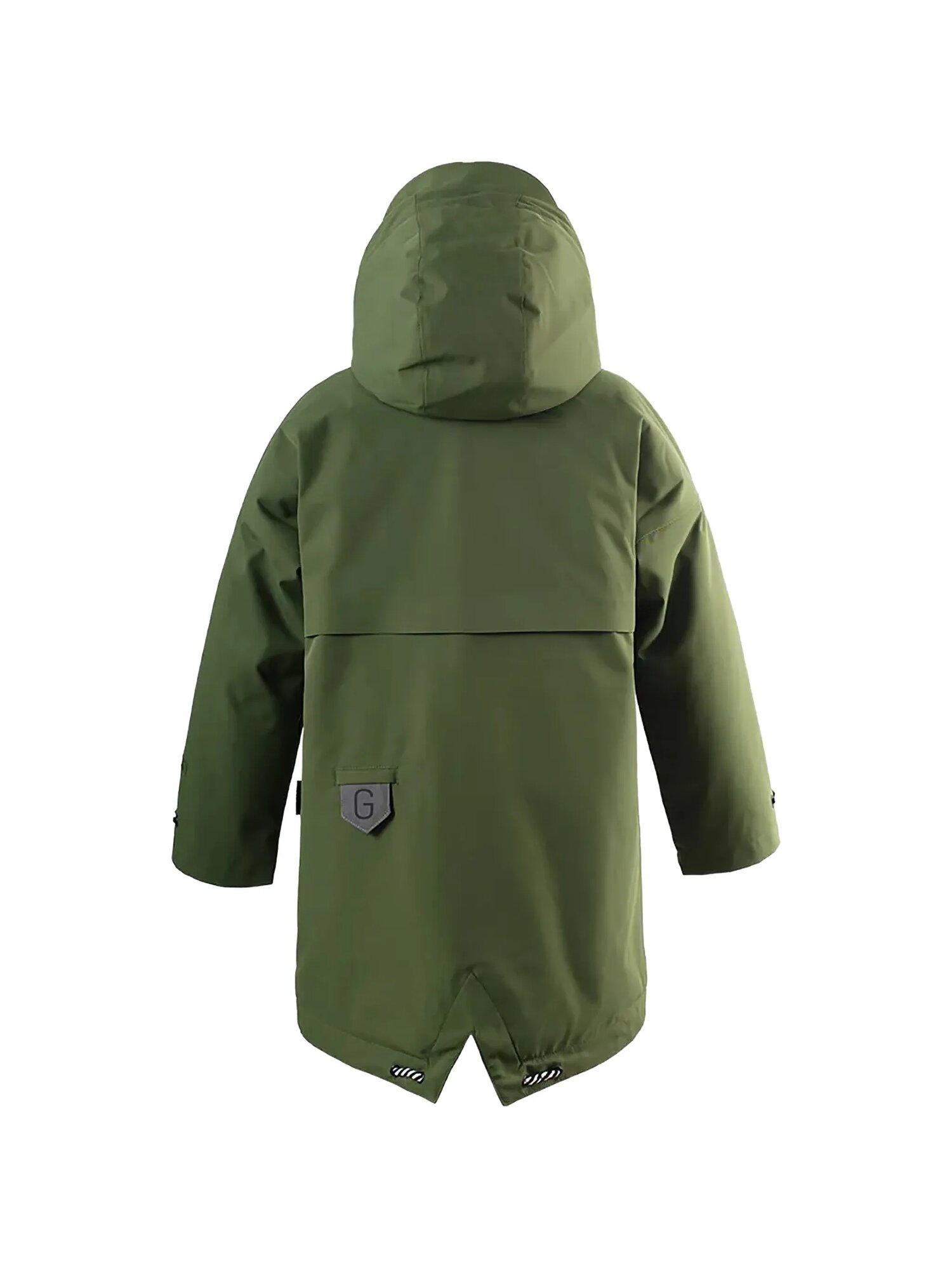 Куртка GOSOAKY Hooded zip jacket, размер 8 лет, 8947 зеленый — фото 1