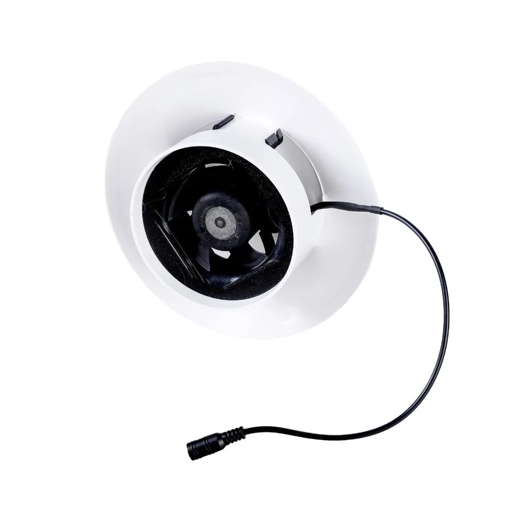 Мощный вытяжной вентилятор с дождевой крышкой 110 мм DC12V