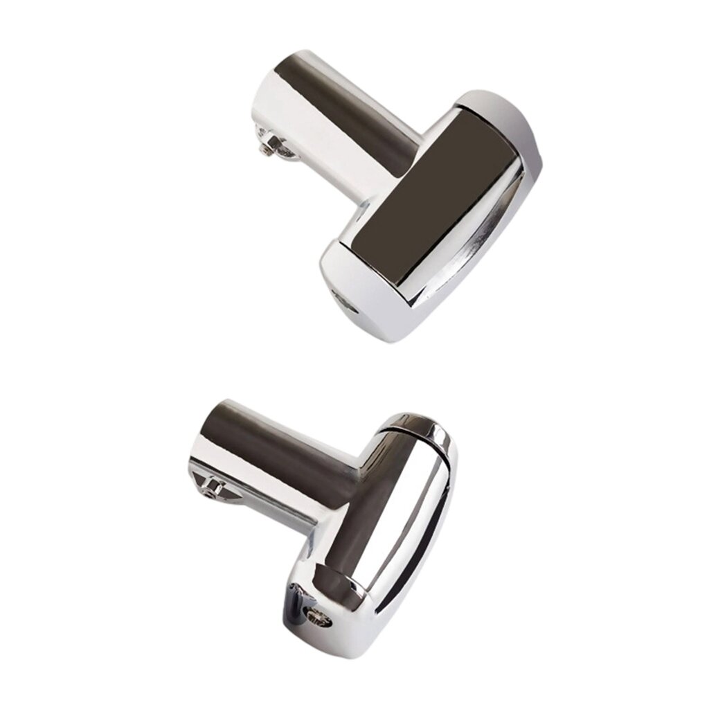 Универсальные аксессуары для фланца для ванной комнаты с изогнутой трубкой для занавески для душа 25 мм-серебристый