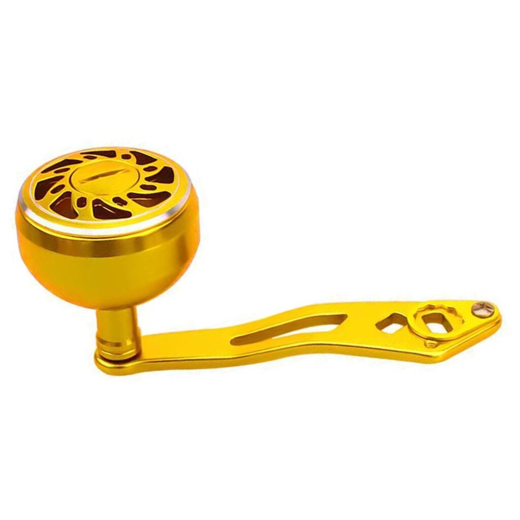 Алюминиевая одинарная рукоятка, рыболовный аксессуар, ручка рыболовной катушки, модифицированная ручка троллинговой катушки для катушки для приманки