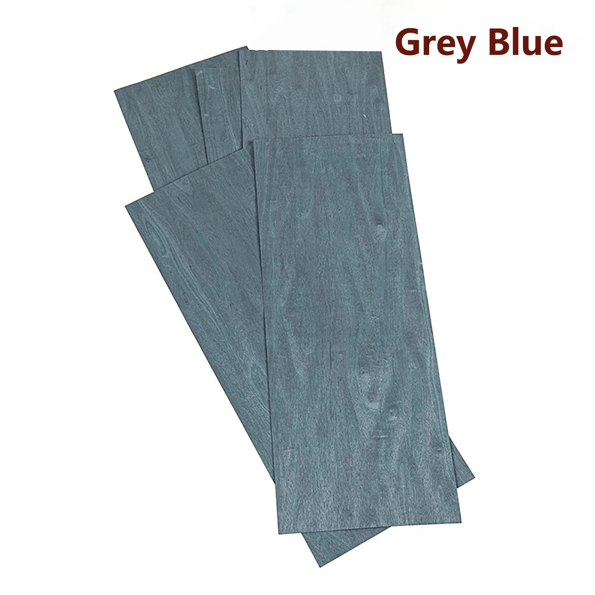 Натурально окрашенный кленовый шпон Серый, Grey Blue