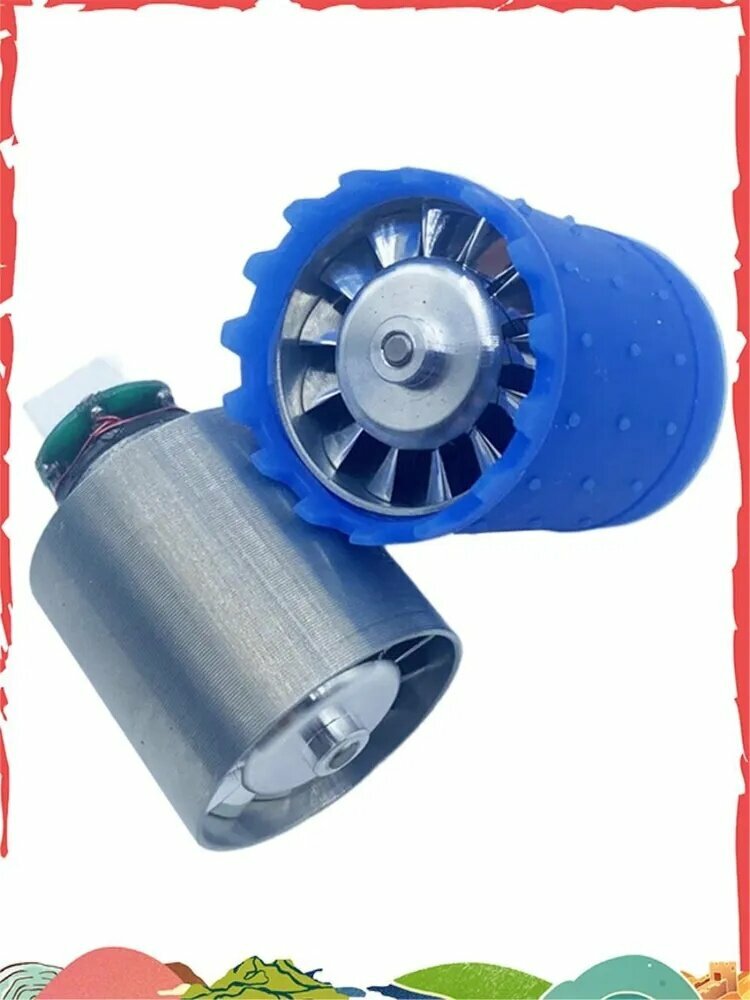 Высокоскоростной Мотор Вентилятор 220 В 110000 Об / Мин Для Бесщеточного Постоянного Тока Фен Волос