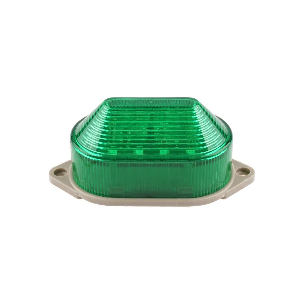 Стробоскоп 220в красный светодиодный IP54, светильник лампа вспышка строб 1.3 ватт красная, для сигнализации септика