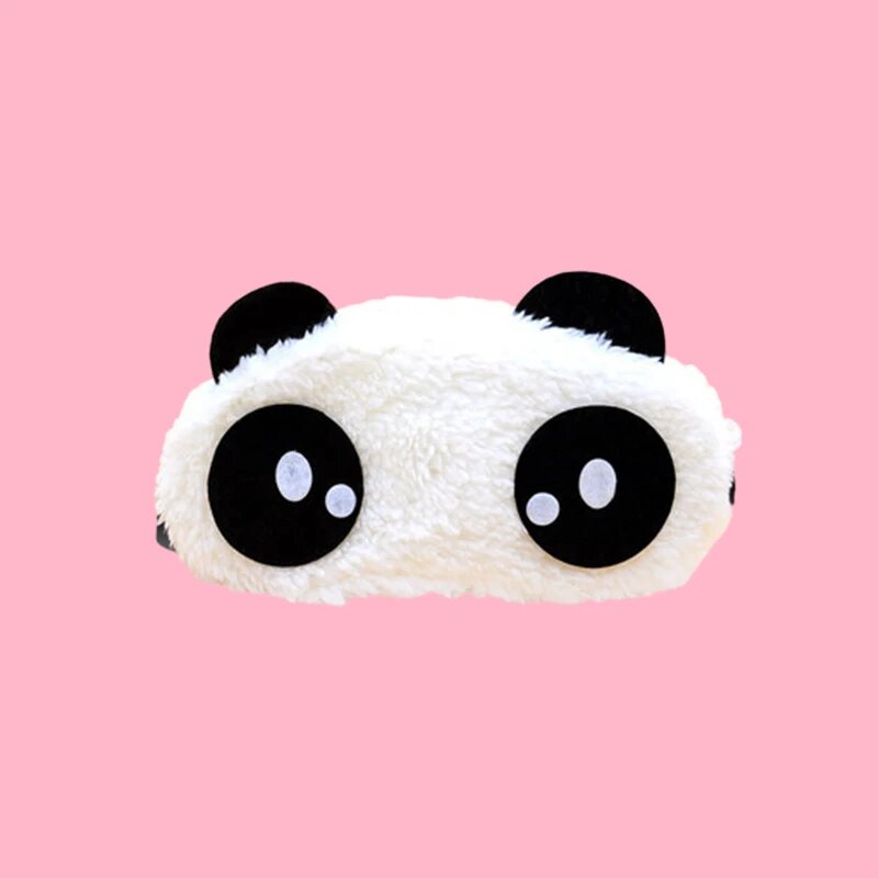 Плюшевая маска для сна Panda 08