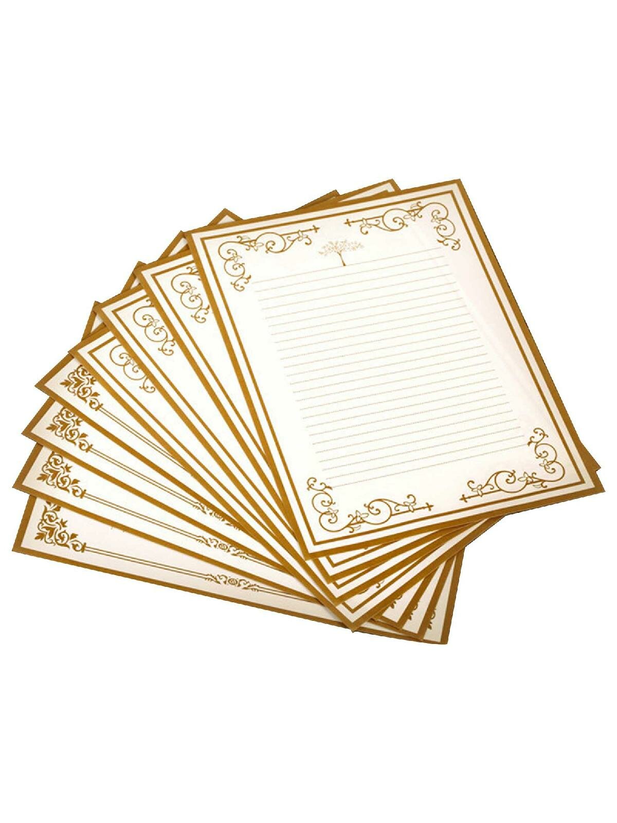 1 комплект из 8 листов, ретро-белая крафт-бумага, классическая бумага для писем