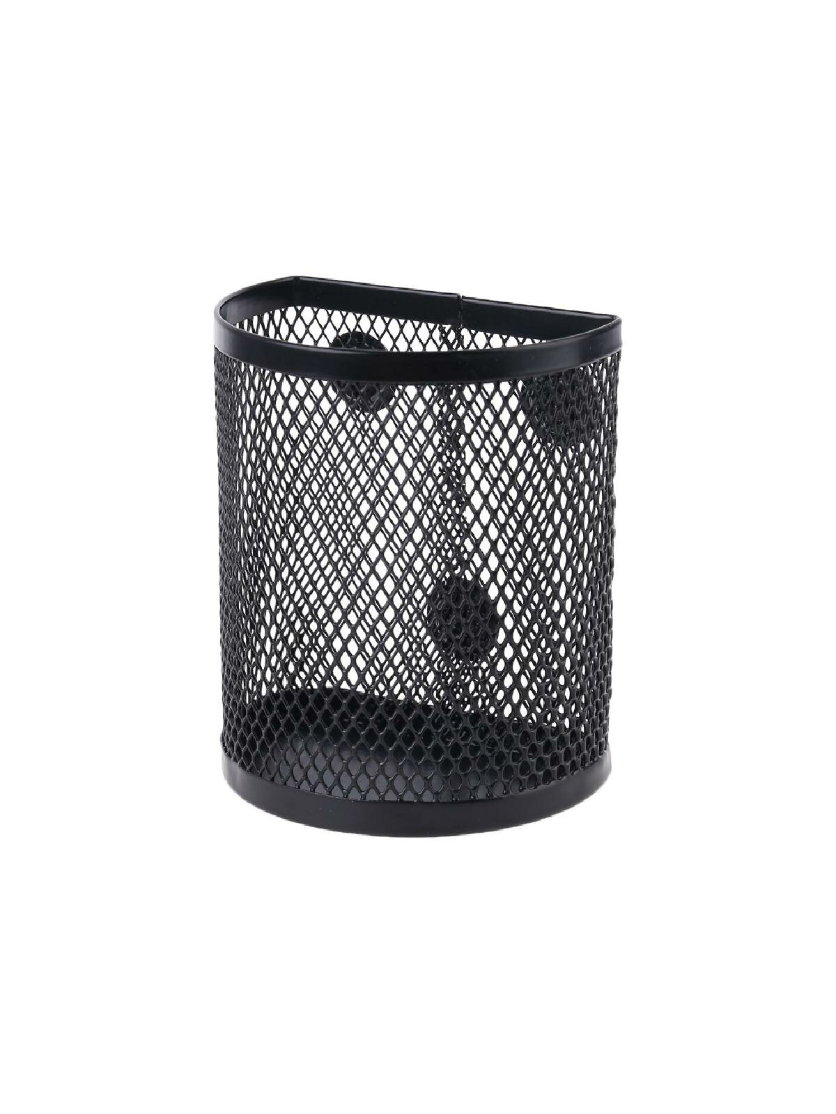 Металлическая проволочная сетка Магнитная Корзина Ящик Для хранения Ручка Карандаш Органайзер для макияжа Школьные Канцелярские принадлежности