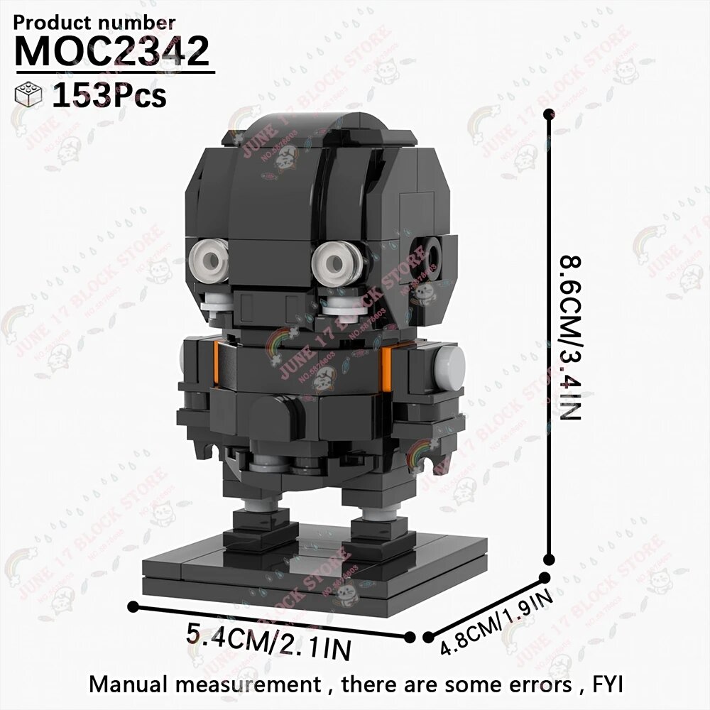 MOC2342 Черный штурмовик космической войны