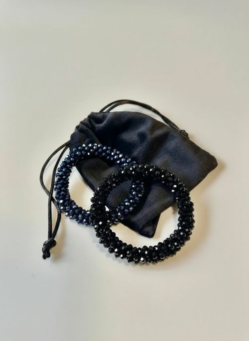 Резинка-браслет для волос с кристаллами А. А. А.