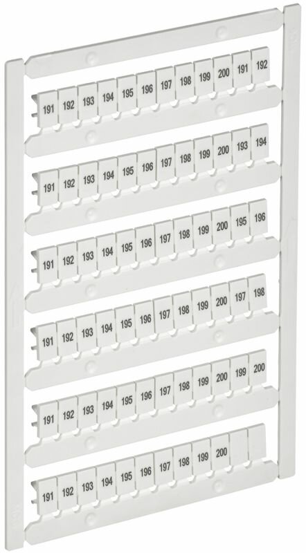 Маркер для CTS/CP 4кв. мм "191-200" ARMAFIX IEK AF-CT10D-M-004-20