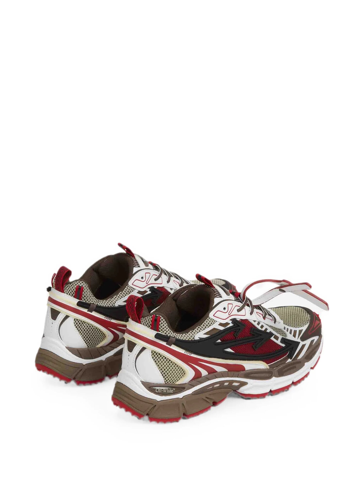 Кроссовки Off-White Be Right Back arrow-patch sneakers, размер 42, white — фото 1
