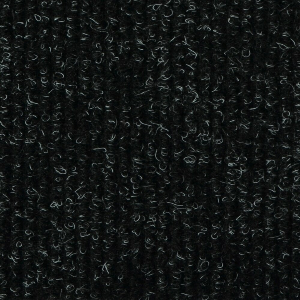 Ковролин бытовой Bonkeel Next Black черный, 21 класс. 1м*3 м