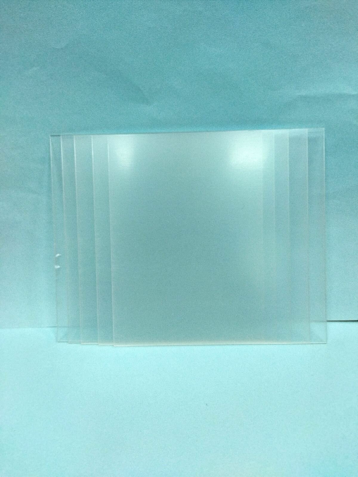 Пластины для капп жесткие, квадратные Splint 060, толщина 1,5 мм, уп-5шт без основной упаковки