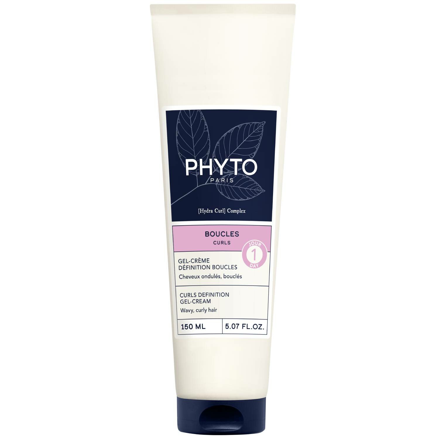 Гель-крем PHYTO "CURLS", для вьющихся волос, без силиконов, питание и увлажнение, 150мл