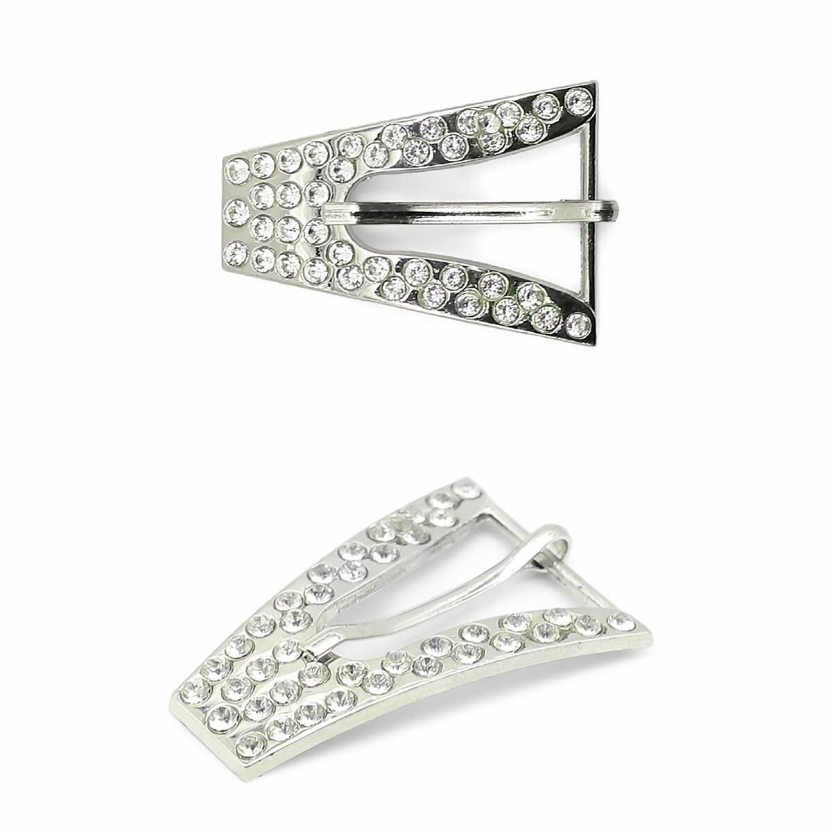 Пряжки айрис Декоративные, 45х20 мм, СКВ3387ДУ, 2 шт