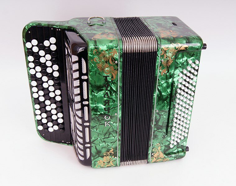 Тульская Гармонь BN-55-BK Баян ученический двухголосный "Тулячок" 77/46х80/41-II