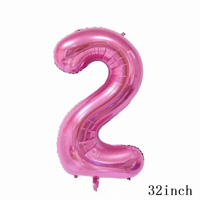 Фольгированные шары с лягушками HEROCROSS 1pc 32inch Number