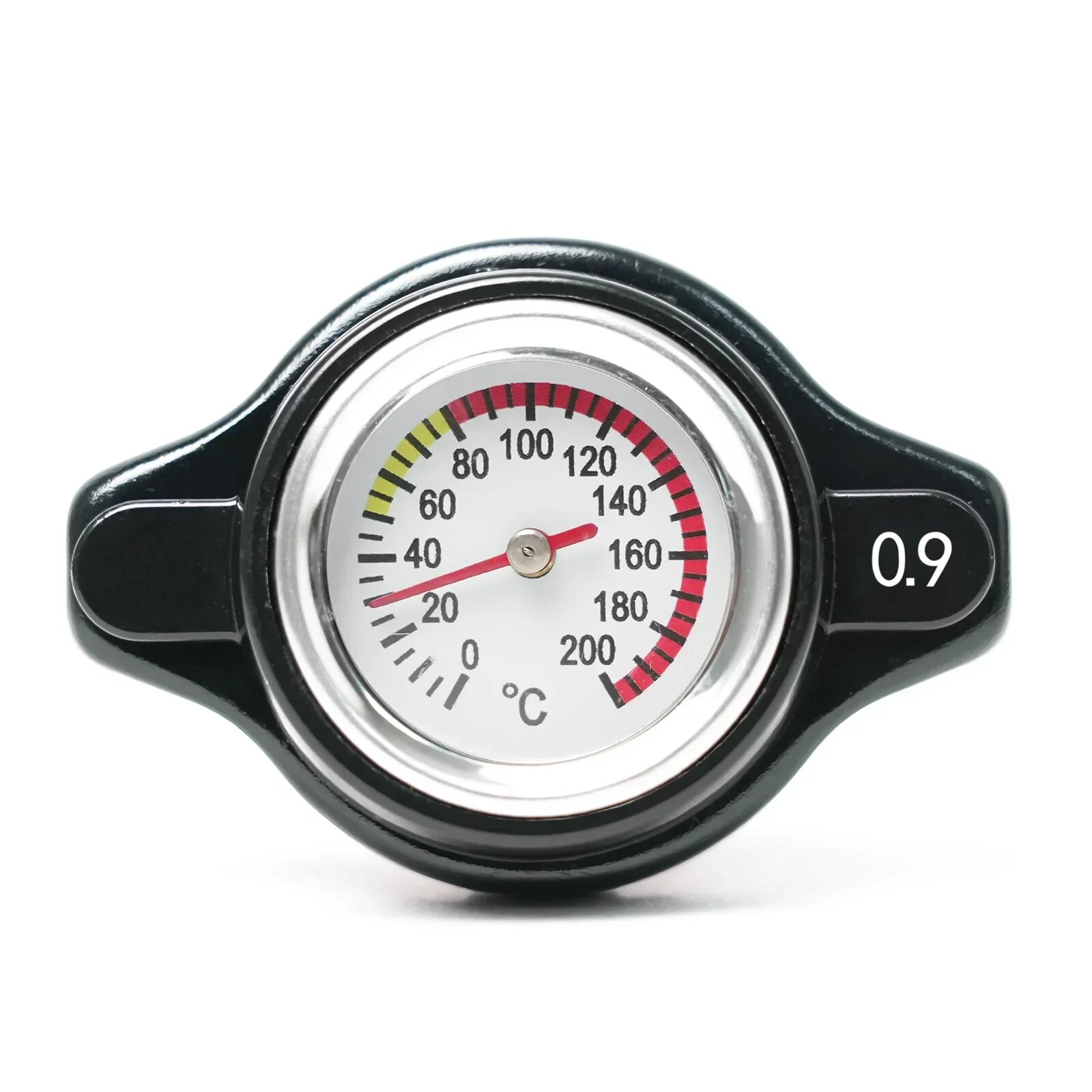 Новый автомобильный Стайлинг мотоцикла, термозаглушка радиатора, крышка бака, датчик температуры воды с безопасной способностью 0,9 бар/1,1 бар/1,3 бар SmallHead 0.9 bk