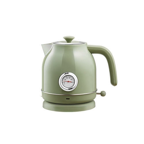 Домашний винтажный чайник электрический кипяток нагреватель чайник нержавеющая сталь чайник питьевой кофе термометр