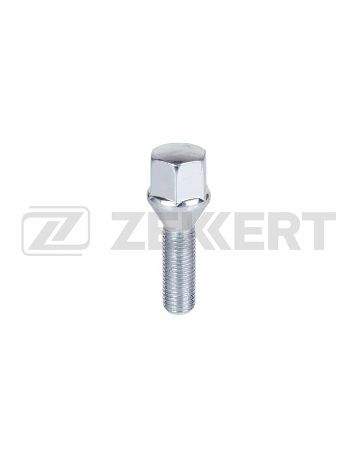 Болт колесный конус М12x1 5 длина резьбы 33 ключ 19 цинк (цена за 1шт.)