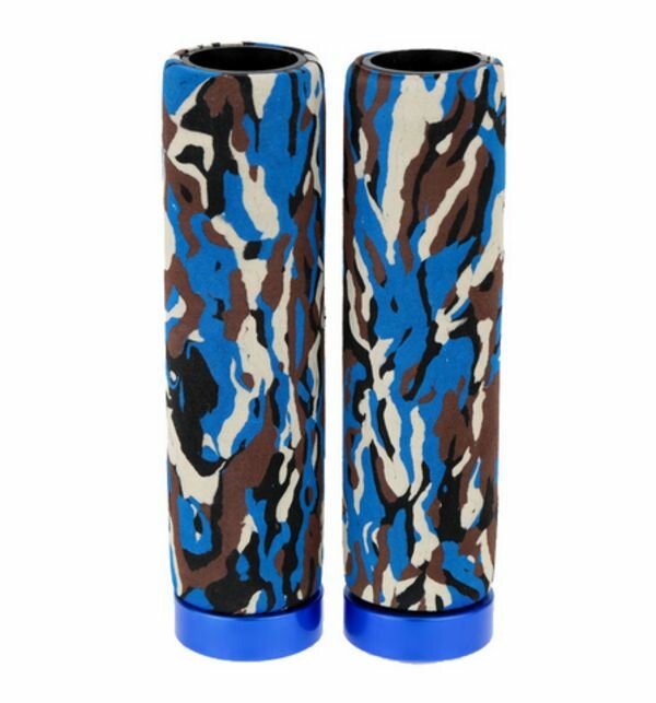 Грипсы ЭВА 130 мм, синий камуфляж