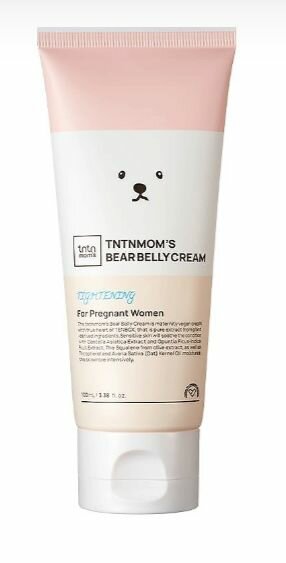 TNTNMOM'S Крем для тела для женщин во время беременности и после родов Bear Belly Cream, 100 мл
