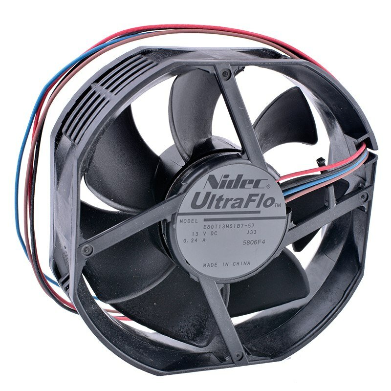 Nidec E80T13MS1B7-57 13V DC 0.24A Projector Вентилятор охлаждения