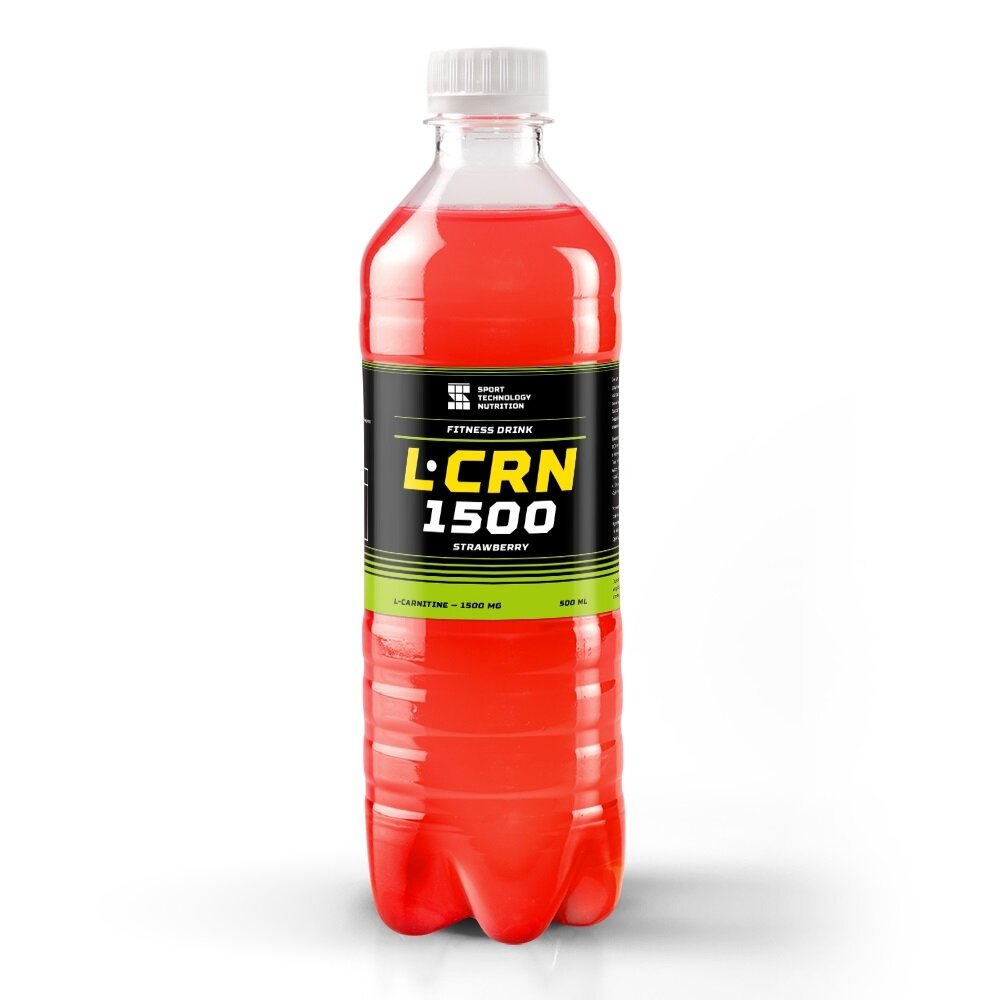 L-карнитин жидкий Fitness Drink L-Carnitine 1500 500 мл 1 шт (Спортивные технологии) Клубника