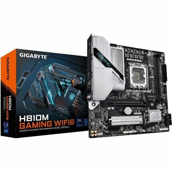 Материнская плата Gigabyte H810M GAMING WIFI6 (LGA1851, mATX)