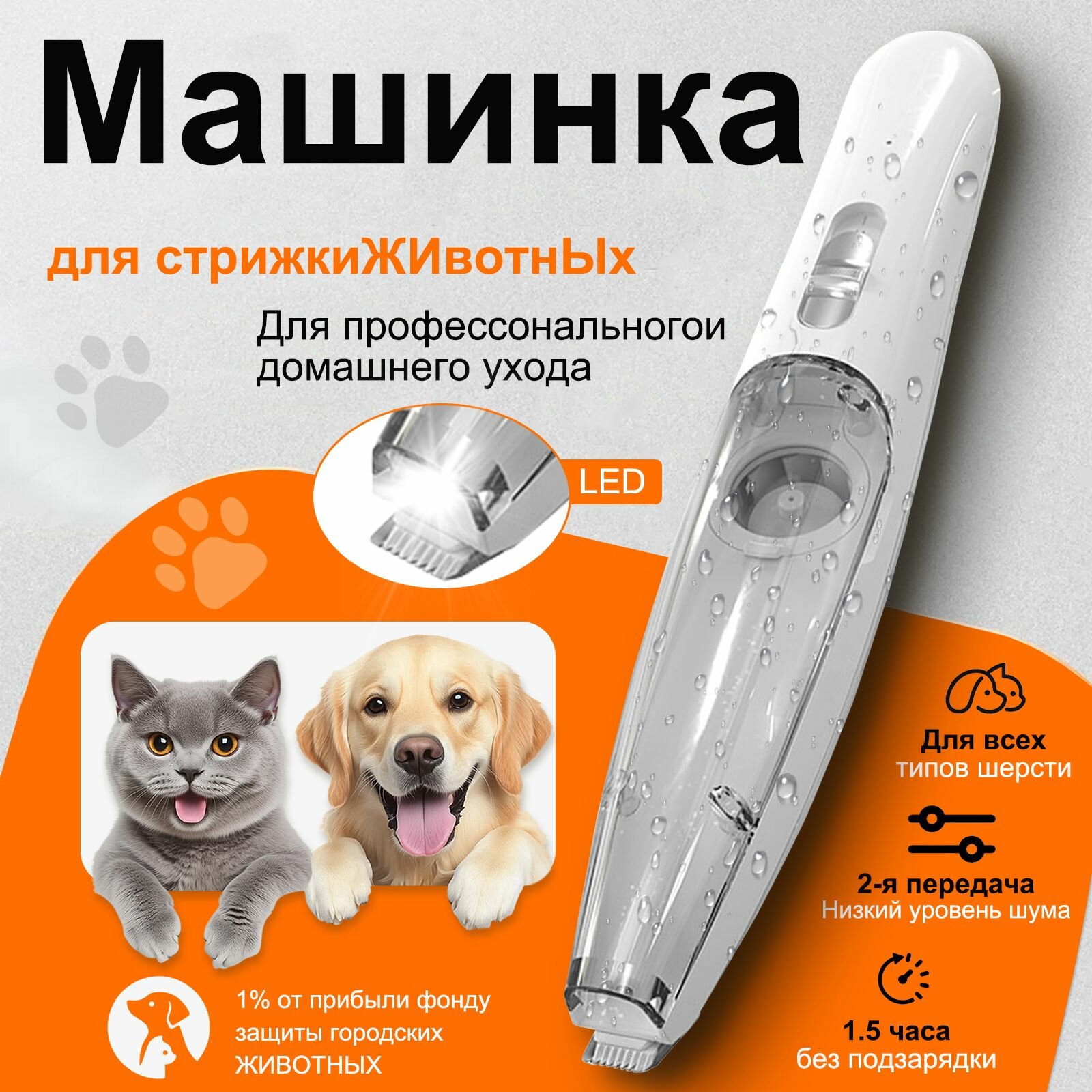 Машинка для стрижки животных