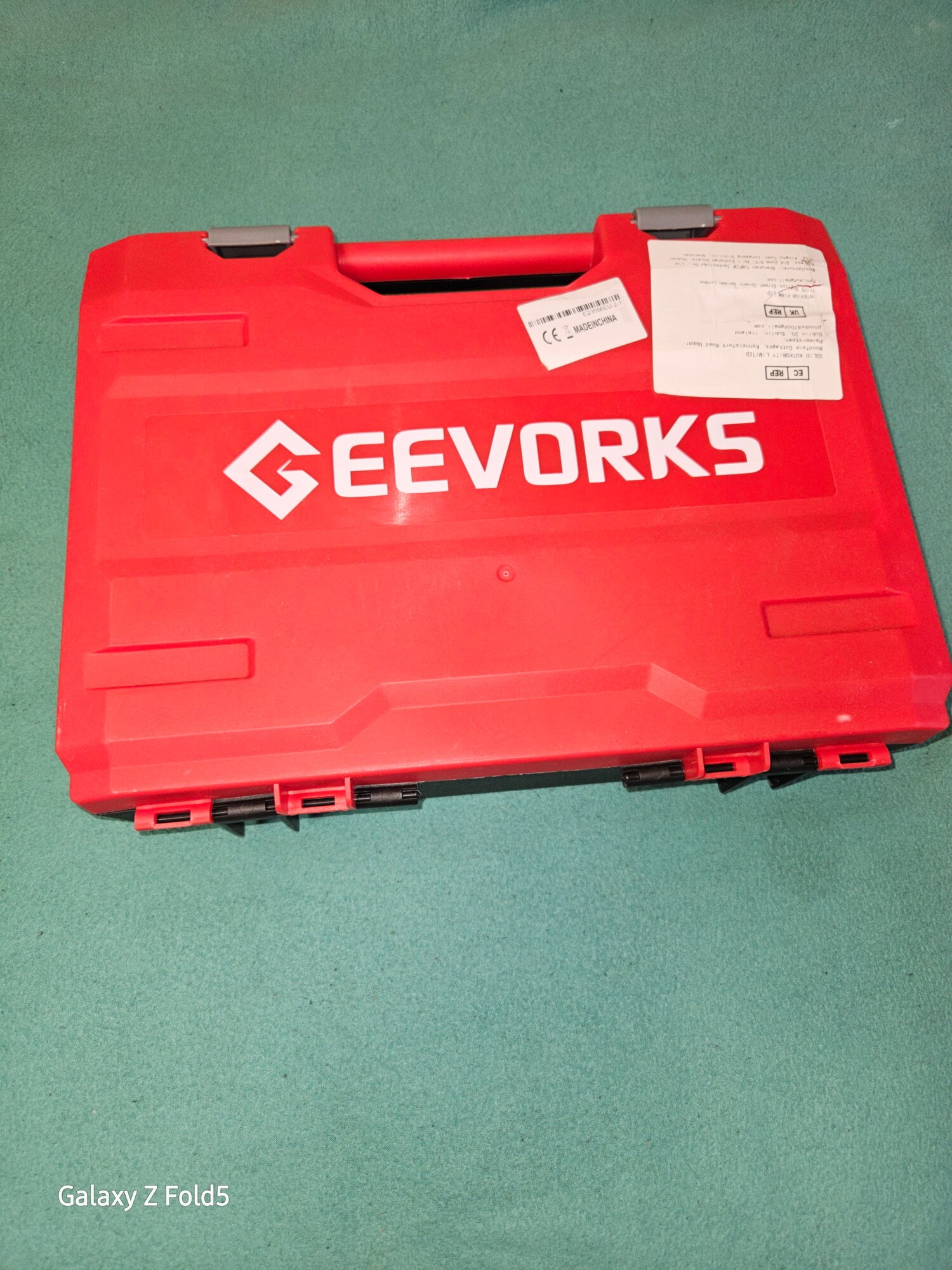 Ящик, кейс, чемодан для инструмента пластиковый