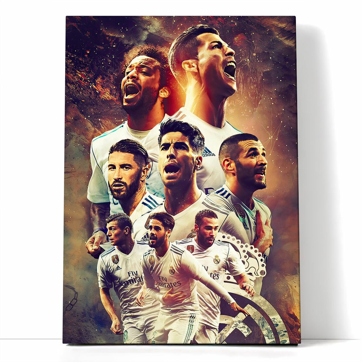 Интерьерная картина на холсте/Реал Мадрид арт