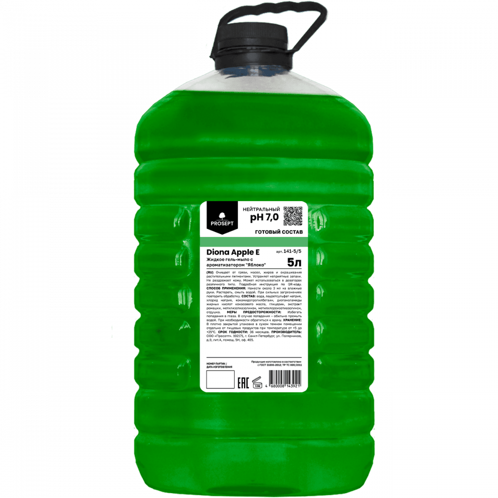 Гель-Мыло Prosept Diona Apple Е 5л 141-5/5 / Просепт.