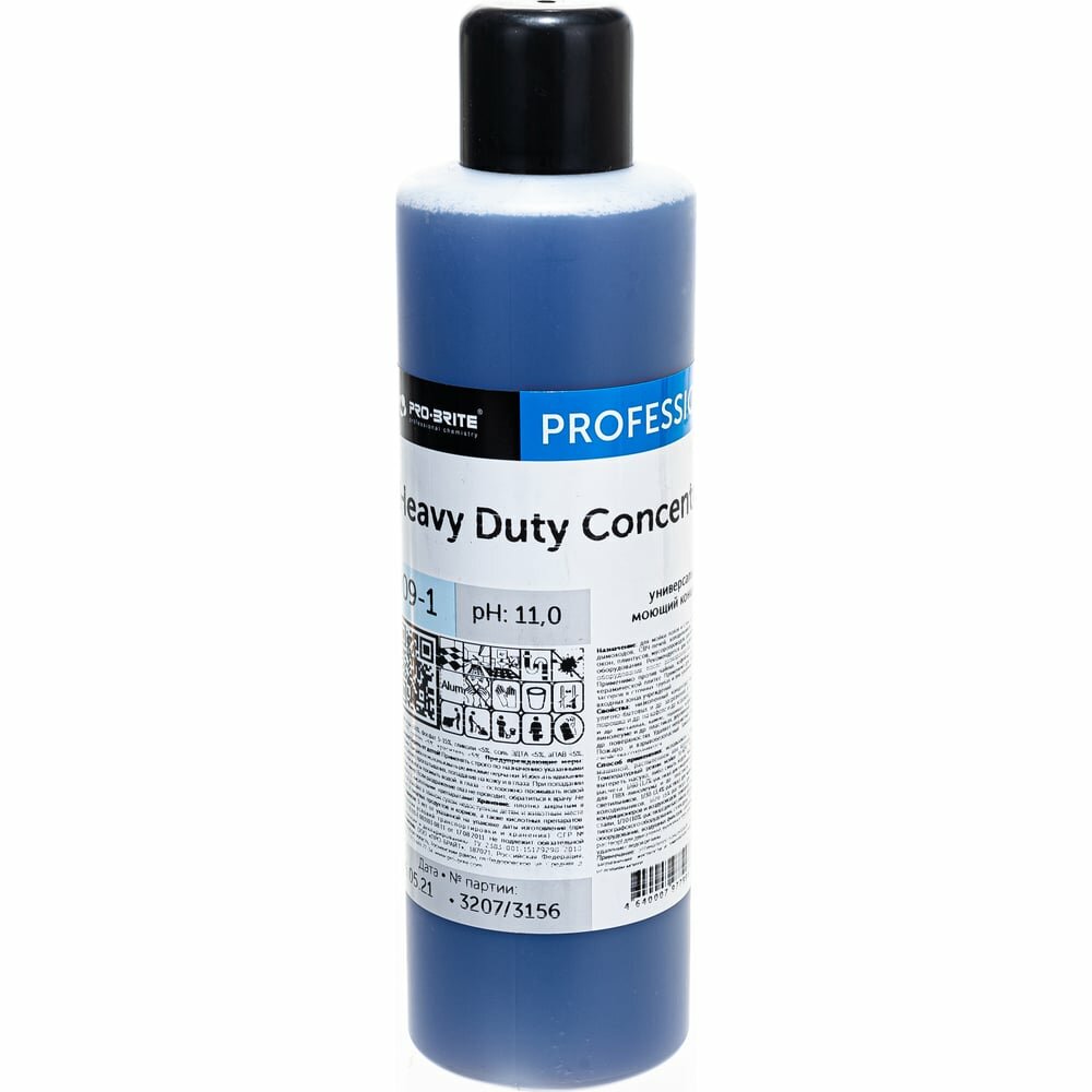 Средство для мойки полов и стен PRO-BRITE HEAVY DUTY