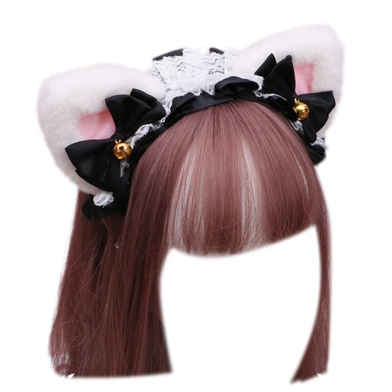 GOHAND Кружевной ободок для волос с кошачьими ушками