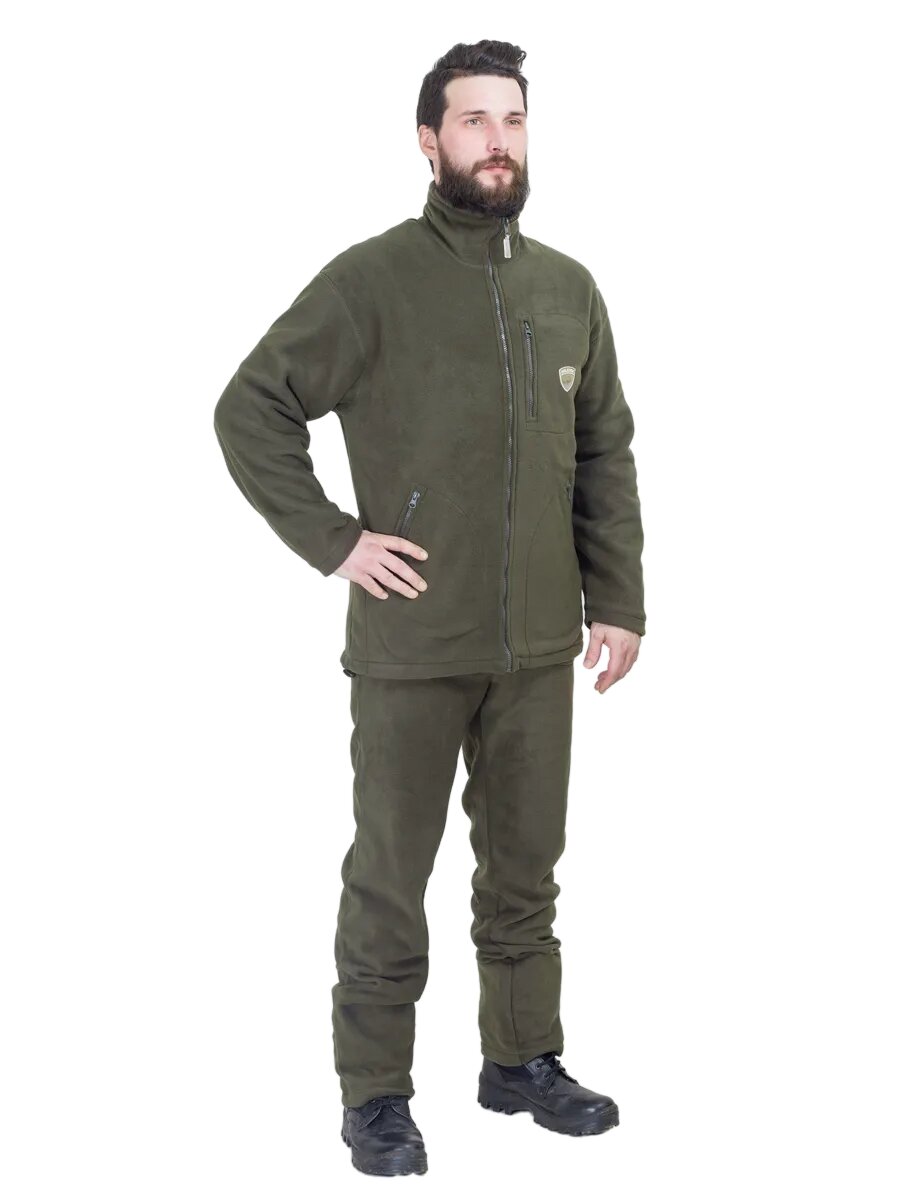 Мужской костюм Оптима-1 олива для спортивного стиля и утепления