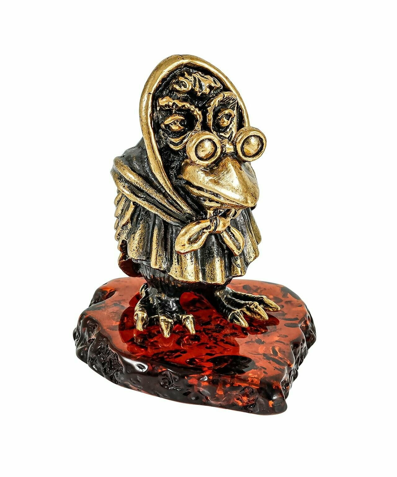 Статуэтка Птица Ворона Мудрая 3572